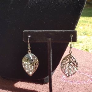 Custom Made | Jewelry | Crystalfilled Leaf Set | Poshmark